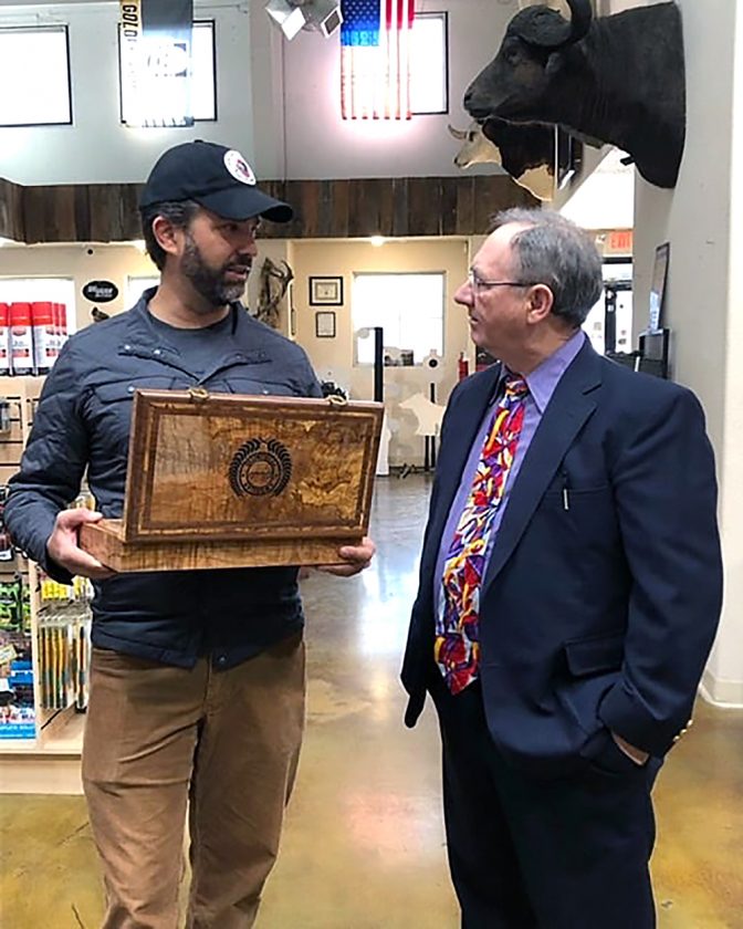 Local engraver had a hand in ‘a .45 for 45’ | News, Sports, Jobs ...